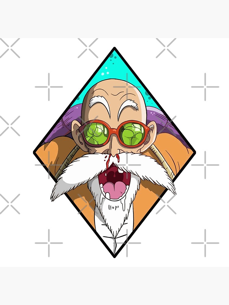 "Master Roshi" Poster for Sale by MalteseArtist | Redbubble
