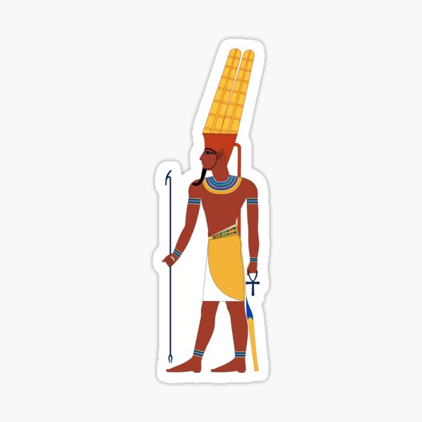 "Amun" Sticker for Sale by YourTextBook | Redbubble
