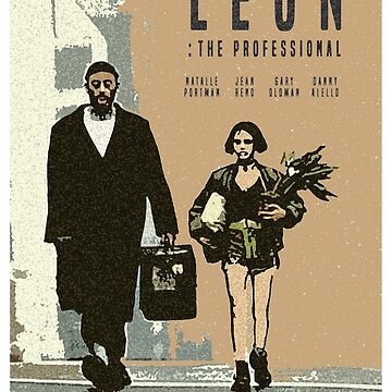 "Léon Retro movie Print" Poster for Sale by Robert Cook | Redbubble