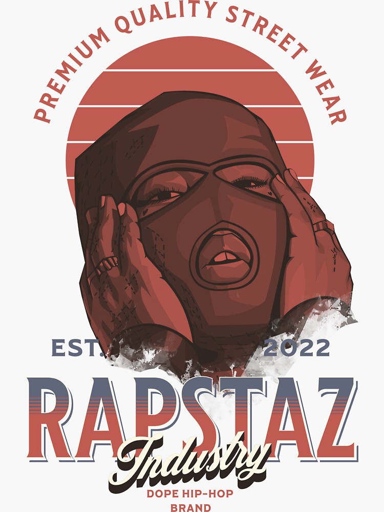 "Rap urban streetwear digital design" Sticker for Sale by artbyshanae ...