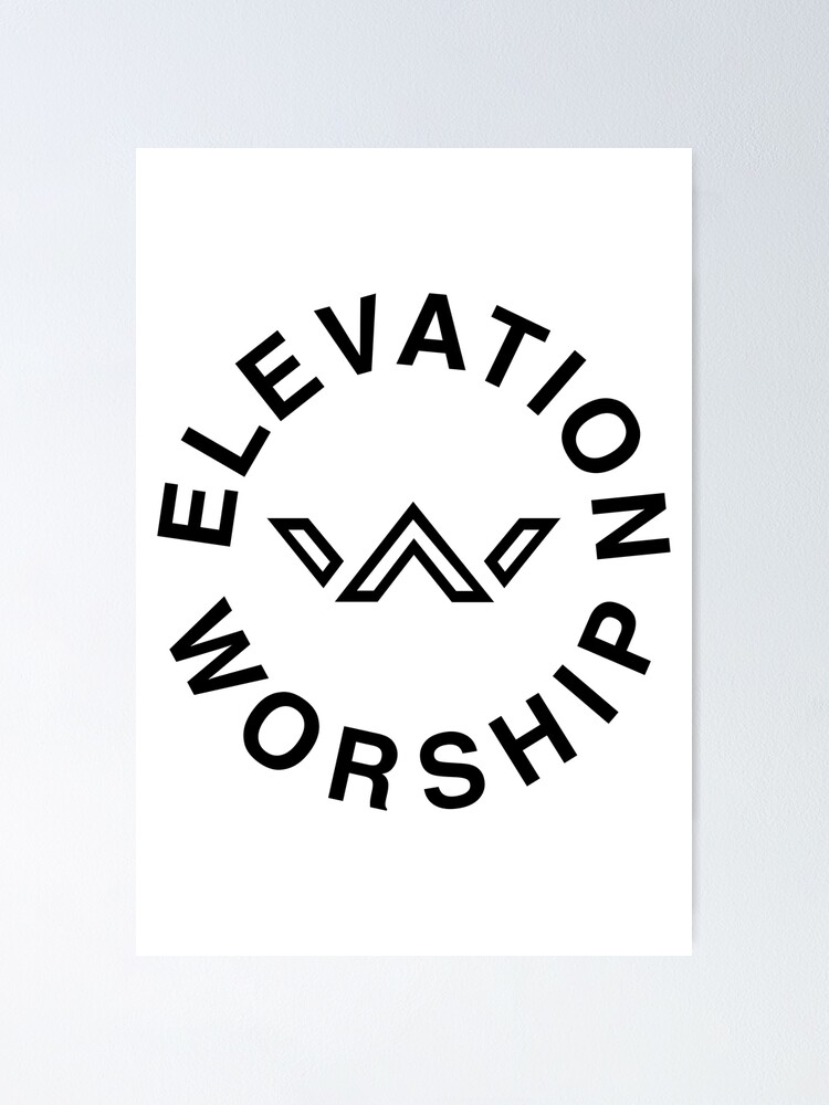 "Elevation Worship Merch EW Logo" Poster for Sale by AfafShopy | Redbubble