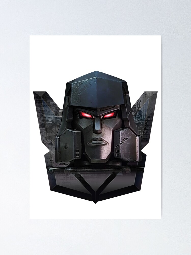"All Hail Megatron" Poster for Sale by planetcybertron | Redbubble