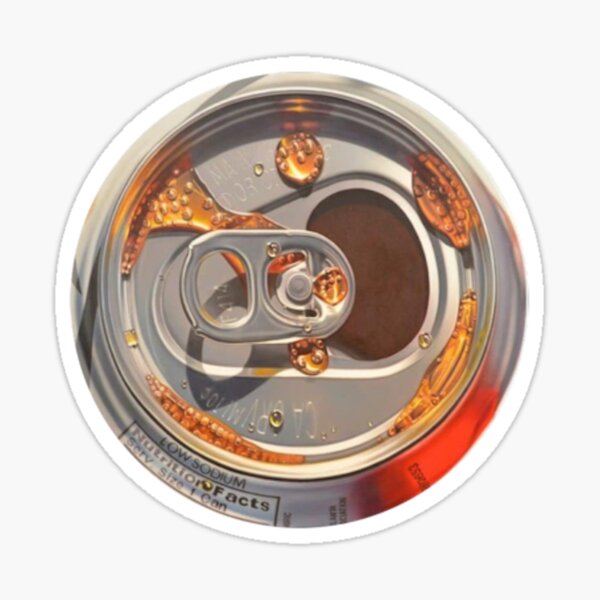 "Soda Can Sphere" Sticker for Sale by thesaturnking | Redbubble