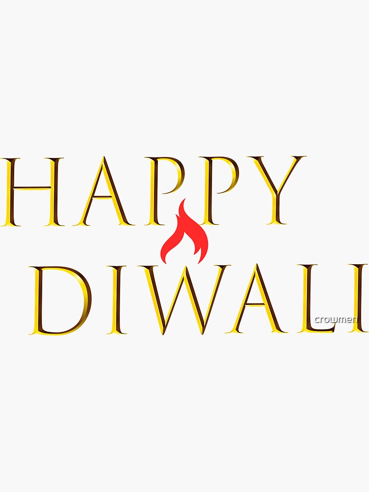 Pegatina «feliz día de la independencia» de crowmen | Redbubble