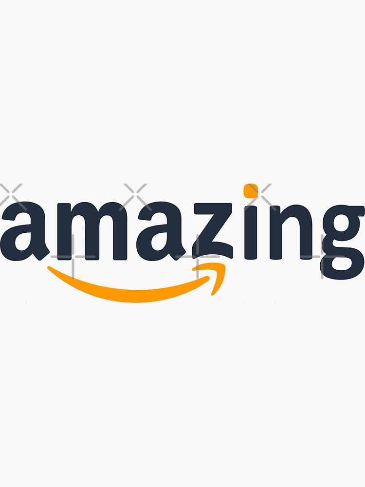 "Amazing Amazon Logo" Sticker for Sale by Cfaulkner05 | Redbubble