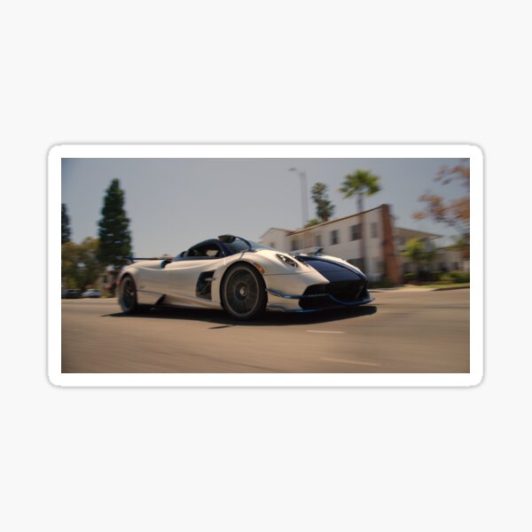 "Pagani Huayra BC" Sticker for Sale by Rorzfilms1 | Redbubble