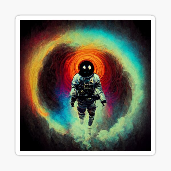 "Stanger from space" Sticker for Sale by Daramacus | Redbubble
