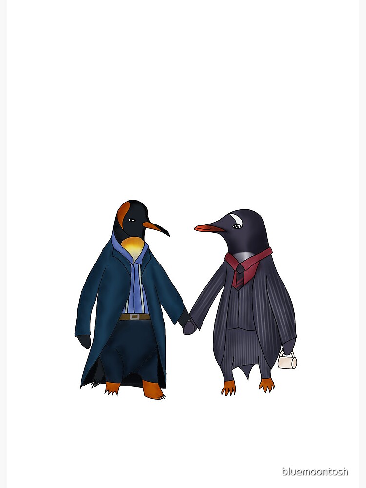 "penguin janto" Art Board Print for Sale by bluemoontosh | Redbubble