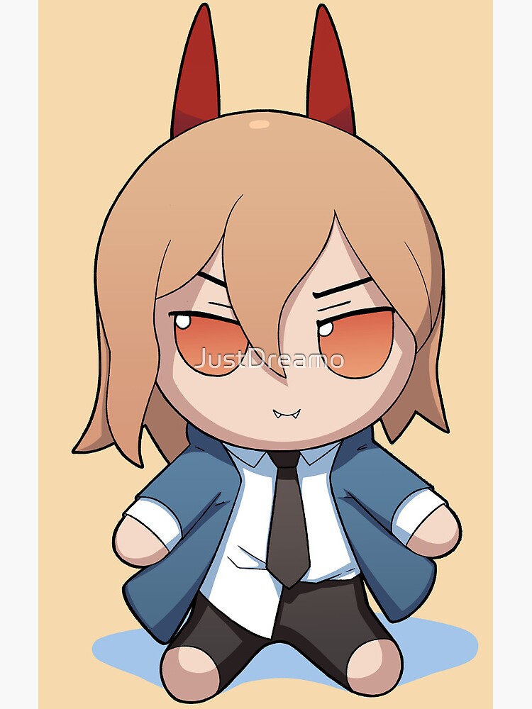 "Chainsaw Man Power Fumo Plushie" Art Print for Sale by JustDreamo ...