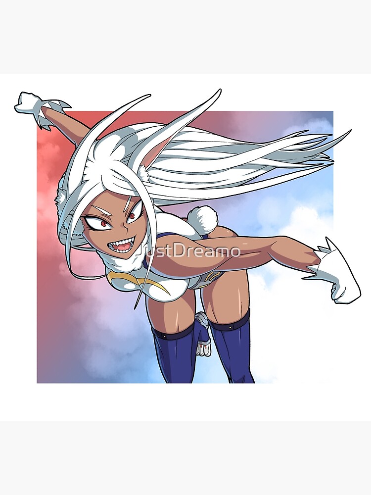 "MHA Mirko" Poster for Sale by JustDreamo | Redbubble