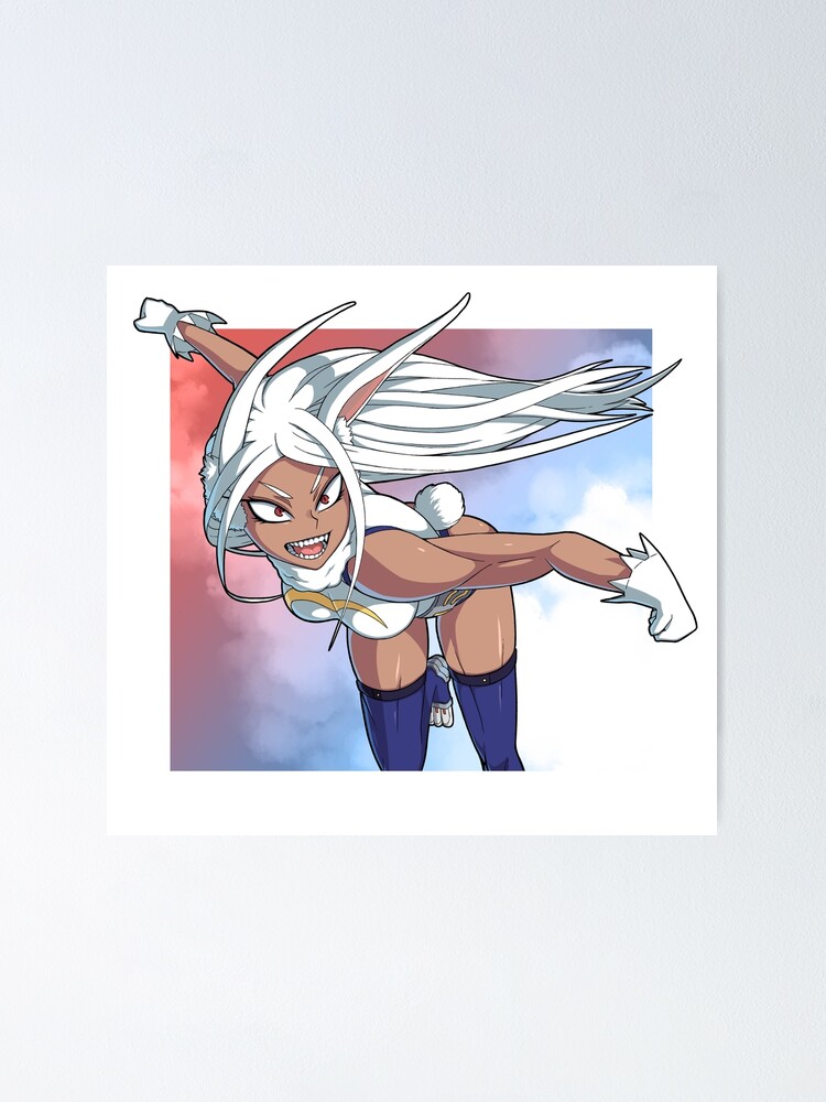 "MHA Mirko" Poster for Sale by JustDreamo | Redbubble