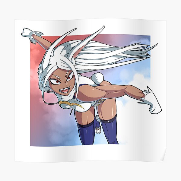 "MHA Mirko" Poster for Sale by JustDreamo | Redbubble