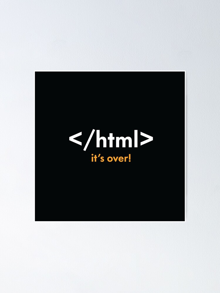 Coding Cards Colorful Graphics Filled With Html Coding Jokes Poster 9790