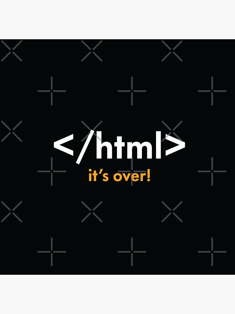 Coding Cards Colorful Graphics Filled With Html Coding Jokes Sticker For Sale By 
