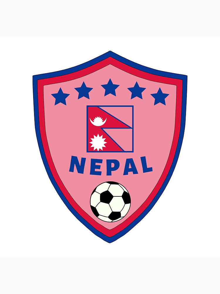 Nepal Football Logo Nepal Football Jersey 2021 Soccer T Shirt Sold By