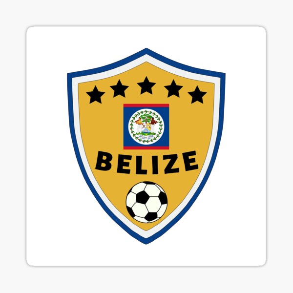 "Belize Football Team" Sticker for Sale by Footballunite | Redbubble