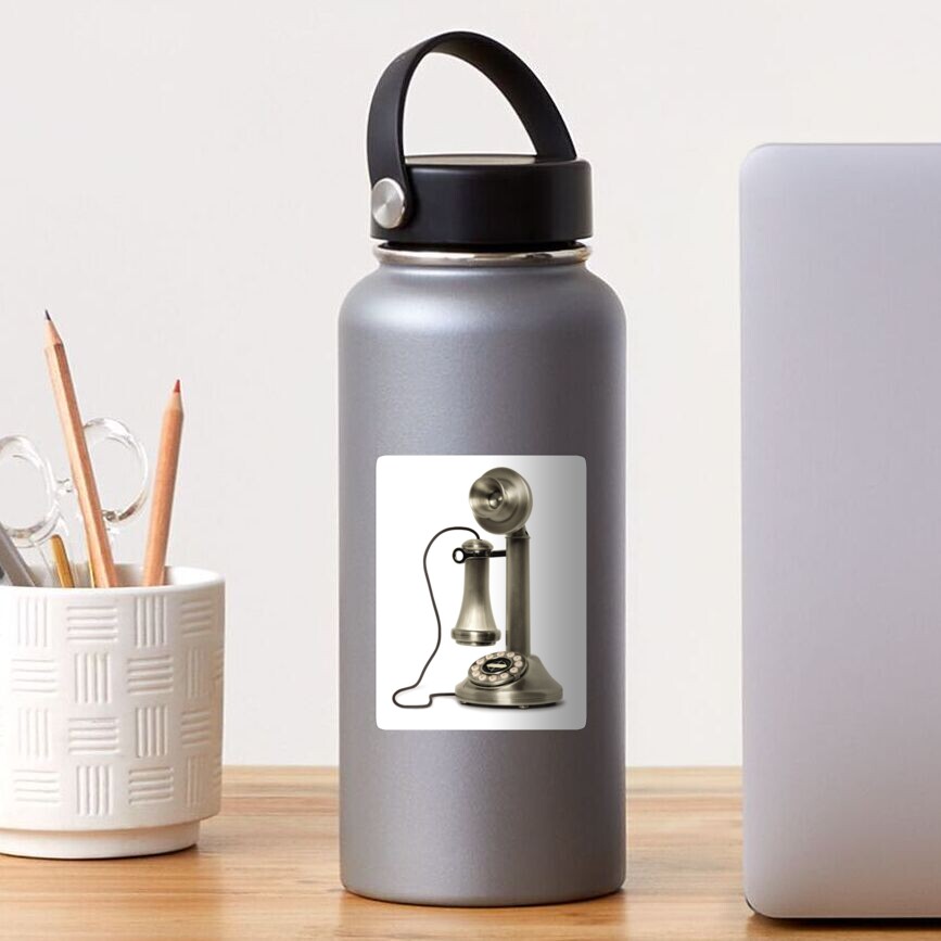 "Vintage telephone" Sticker for Sale by st09dr528 | Redbubble