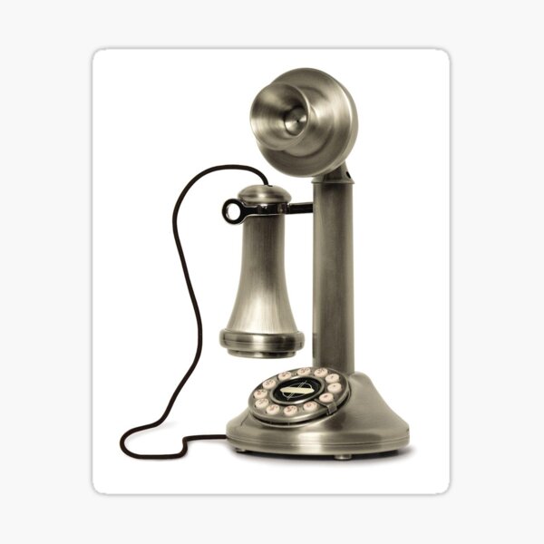 "Vintage telephone" Sticker for Sale by st09dr528 | Redbubble