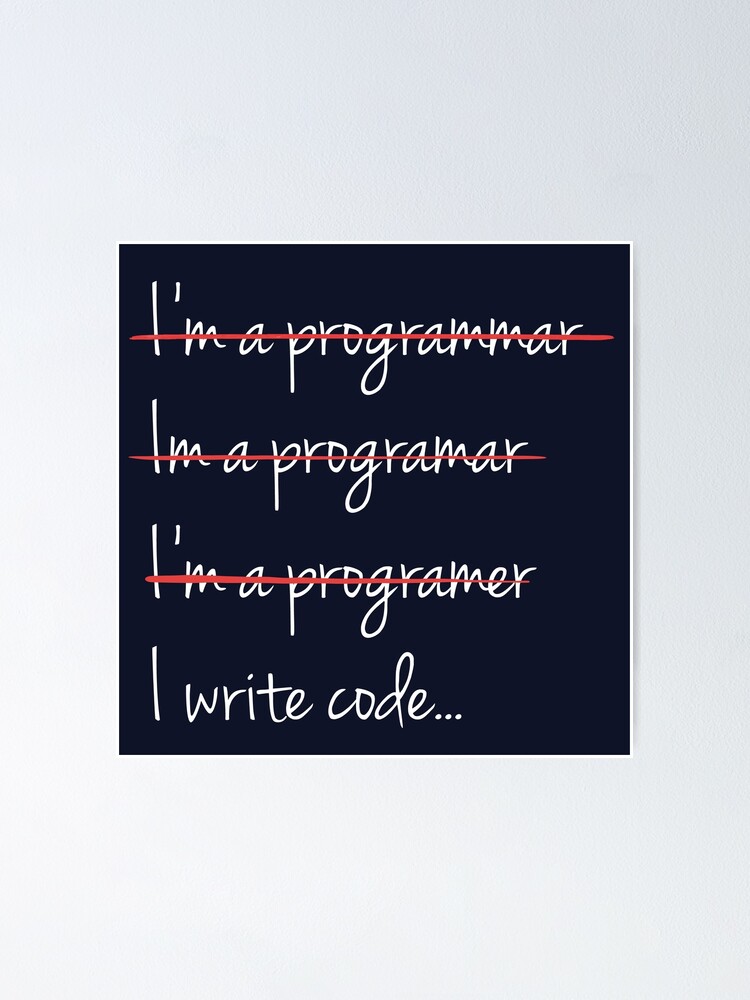 "programming humor, I Write Code - Funny Programming Jokes - Dark Color ...