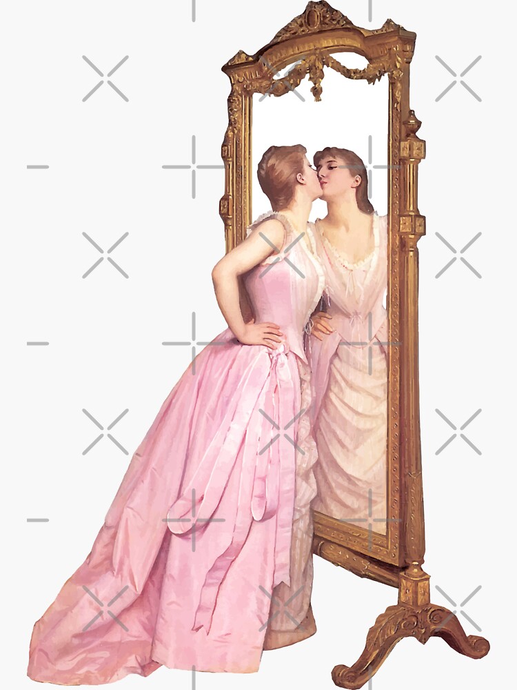 "Vanity" Sticker for Sale by chmdance | Redbubble