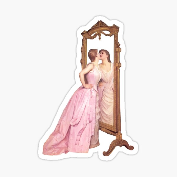 "Vanity" Sticker for Sale by chmdance | Redbubble