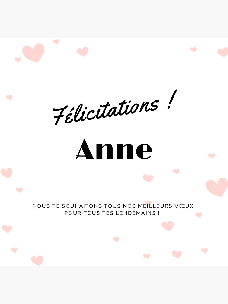 "Congratulation! Anne" Sticker for Sale by K-dream | Redbubble