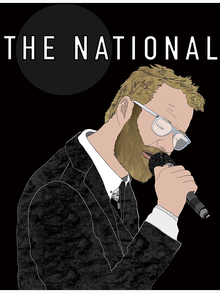 "The National (Band Art)" Poster for Sale by brosenberg11 | Redbubble