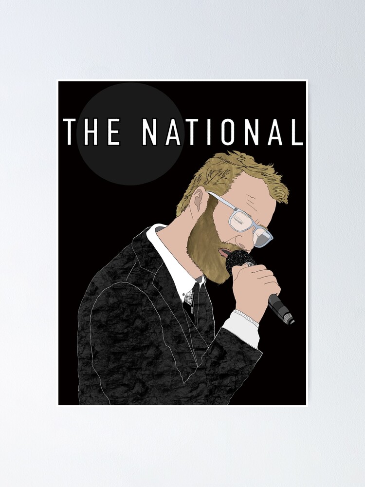 "The National (Band Art)" Poster for Sale by brosenberg11 | Redbubble