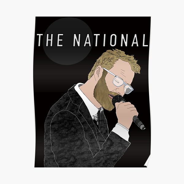 "The National (Band Art)" Poster for Sale by brosenberg11 | Redbubble