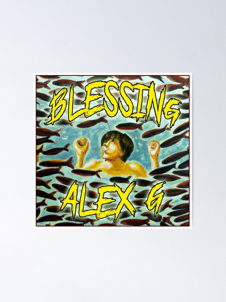 "Alex G "Blessing" AI Generated" Poster for Sale by MBREED | Redbubble