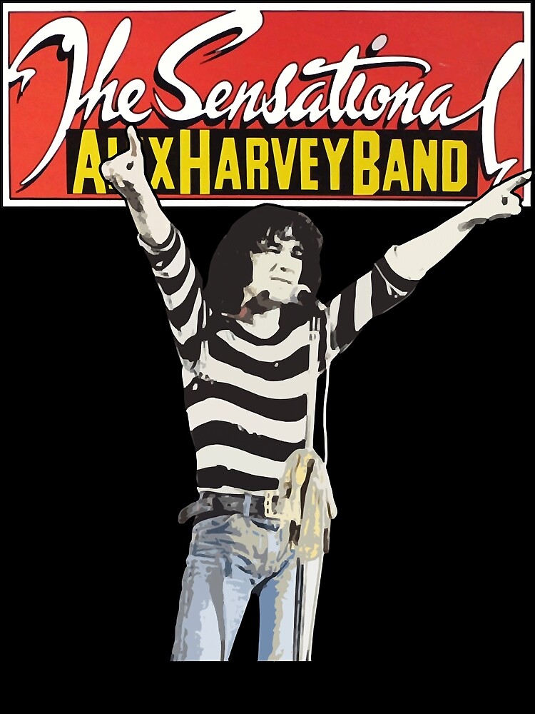 "The sensational alex harvey band" Poster for Sale by riemkondj | Redbubble