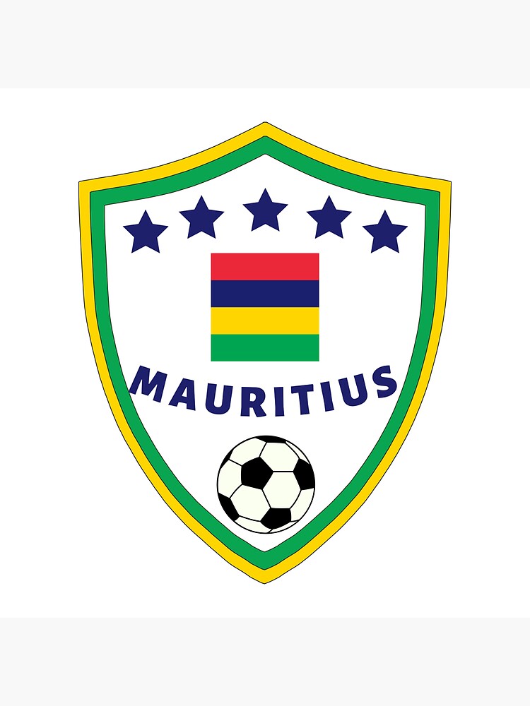 "Mauritius Football Team" Sticker for Sale by Footballunite | Redbubble