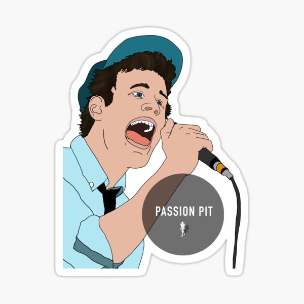 "Passion Pit Band Art" Sticker for Sale by brosenberg11 | Redbubble