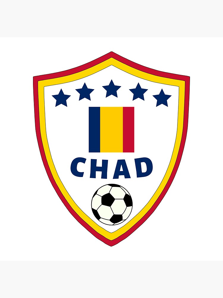 "Chad Football Team" Sticker for Sale by Footballunite | Redbubble