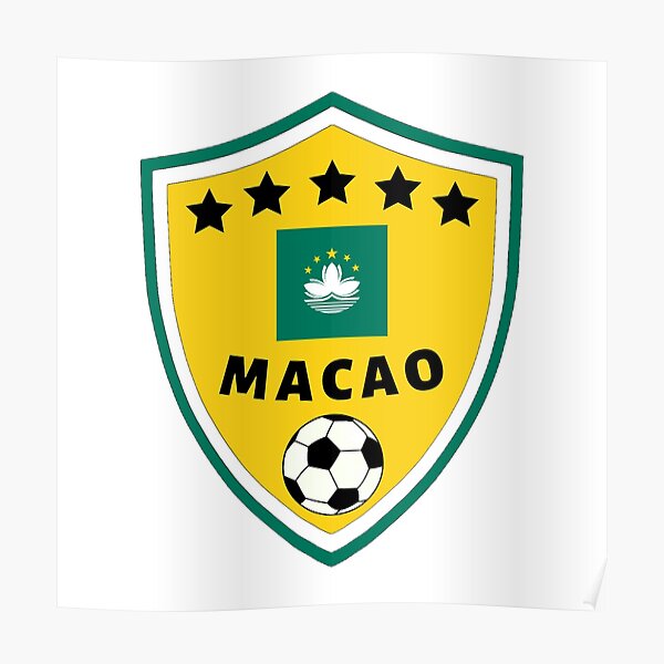 "Macao Football Team" Poster for Sale by Footballunite | Redbubble