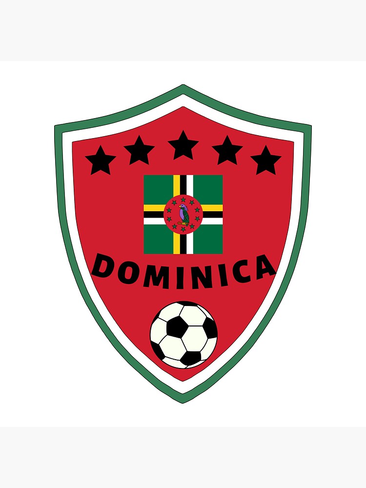 "Dominica Football Team" Sticker for Sale by Footballunite | Redbubble