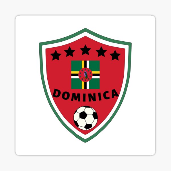 "Dominica Football Team" Sticker for Sale by Footballunite | Redbubble
