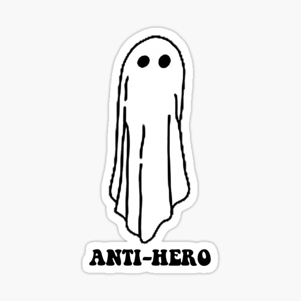 "anti hero" Sticker for Sale by X-Sonic | Redbubble