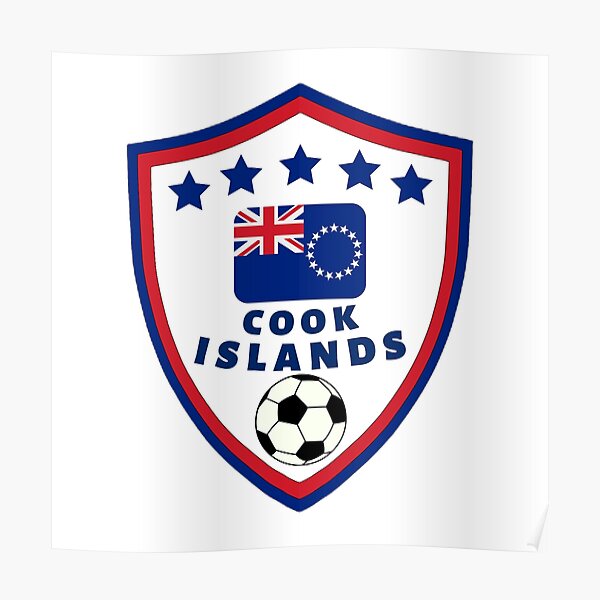 "Cook Islands Football Team" Poster for Sale by Footballunite | Redbubble