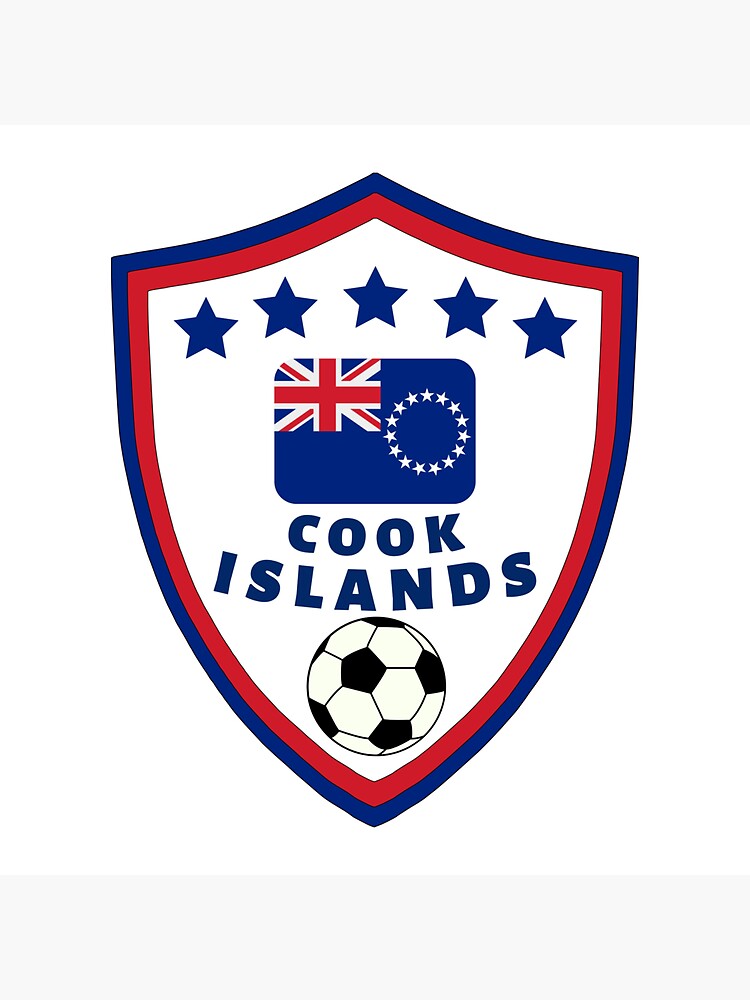 "Cook Islands Football Team" Sticker for Sale by Footballunite | Redbubble