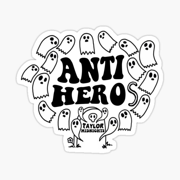 "Anti Hero" Sticker for Sale by X-Sonic | Redbubble