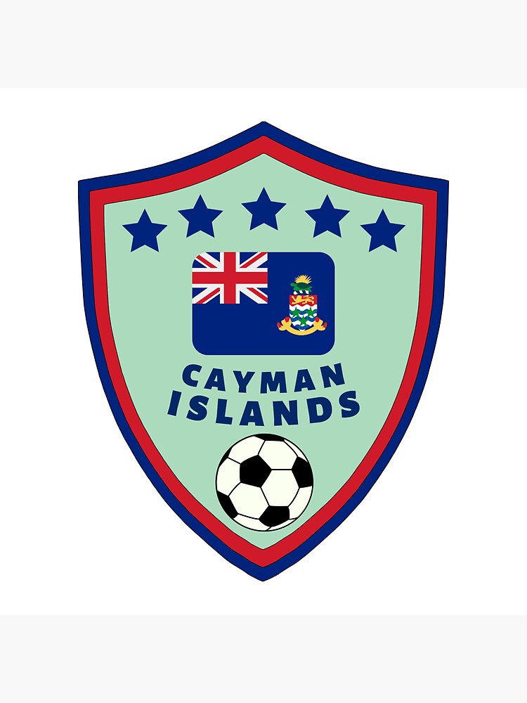 "Cayman Islands Football Team" Sticker for Sale by Footballunite ...