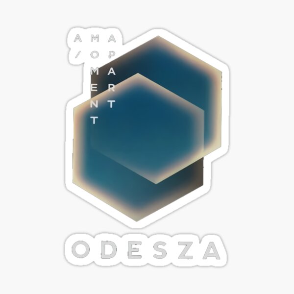 "Odesza Logo original" Sticker for Sale by hotwheel12 | Redbubble