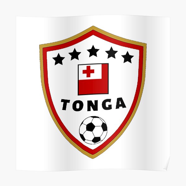 "Tonga Football Team" Poster for Sale by Footballunite | Redbubble