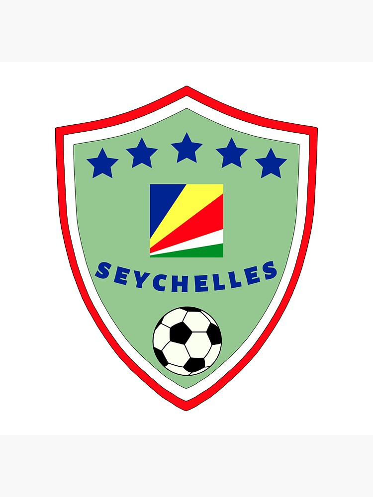 "Seychelles Football Team" Sticker for Sale by Footballunite | Redbubble