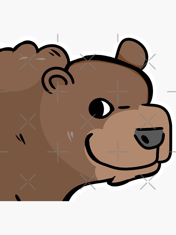 "sus Bear" Sticker for Sale by Wisdomeel | Redbubble