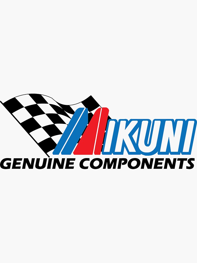 "MIKUNI" Sticker for Sale by margadin4ta | Redbubble
