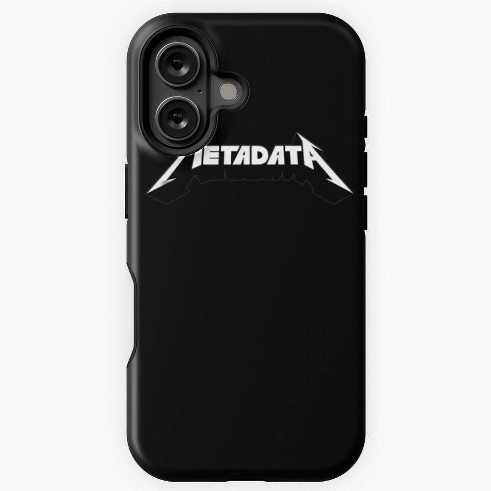 "Metadata Lightweight Hoodie Essential " Sticker for Sale by ...