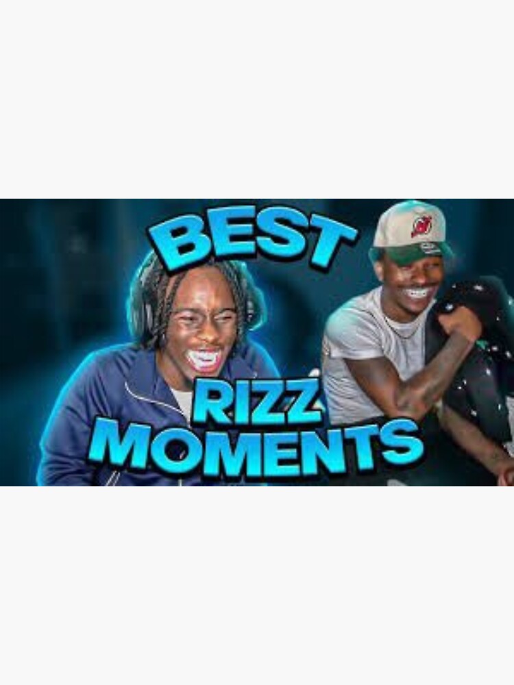 "BEST RIZZ MOMENTS" Sticker by EL-PIRAT-SHOP | Redbubble