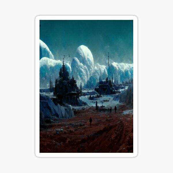 Planet Warz Frozenlo Charlo Town Planet Dragmolo Sticker For Sale By Lilflipjimmy